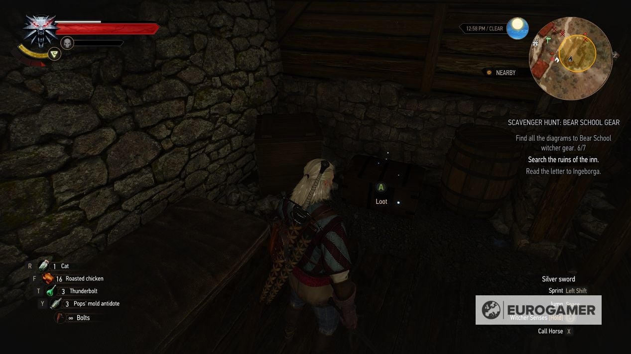 The Witcher 3 Ursine gear: How to get all Ursine armor and Ursine sword locations | Eurogamer.net